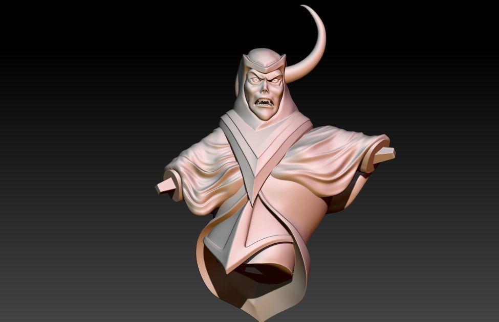 Venger on horse Nightmare 3D model 3D printable | CGTrader