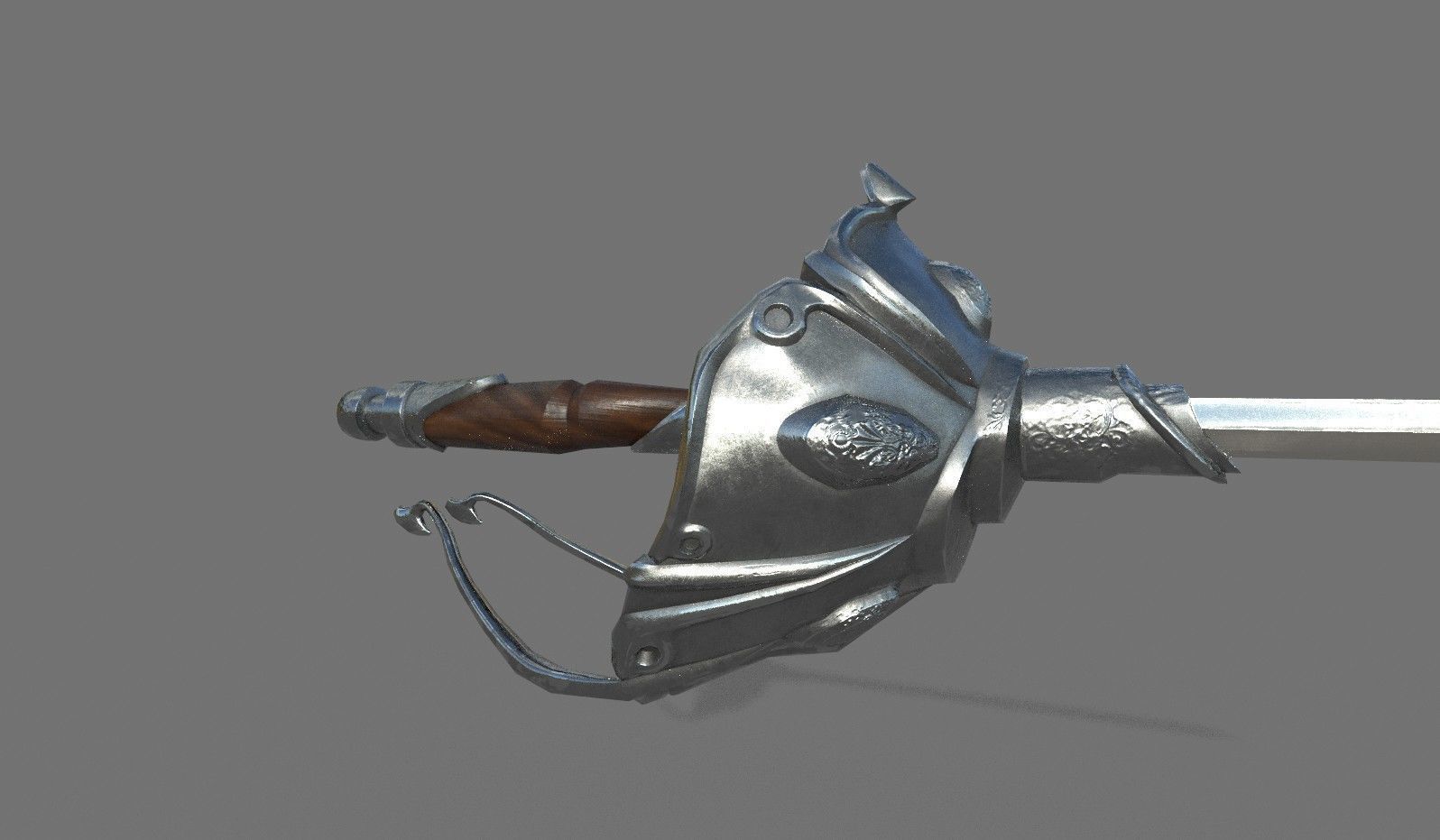 3D model Epee 1 sword VR / AR / low-poly | CGTrader