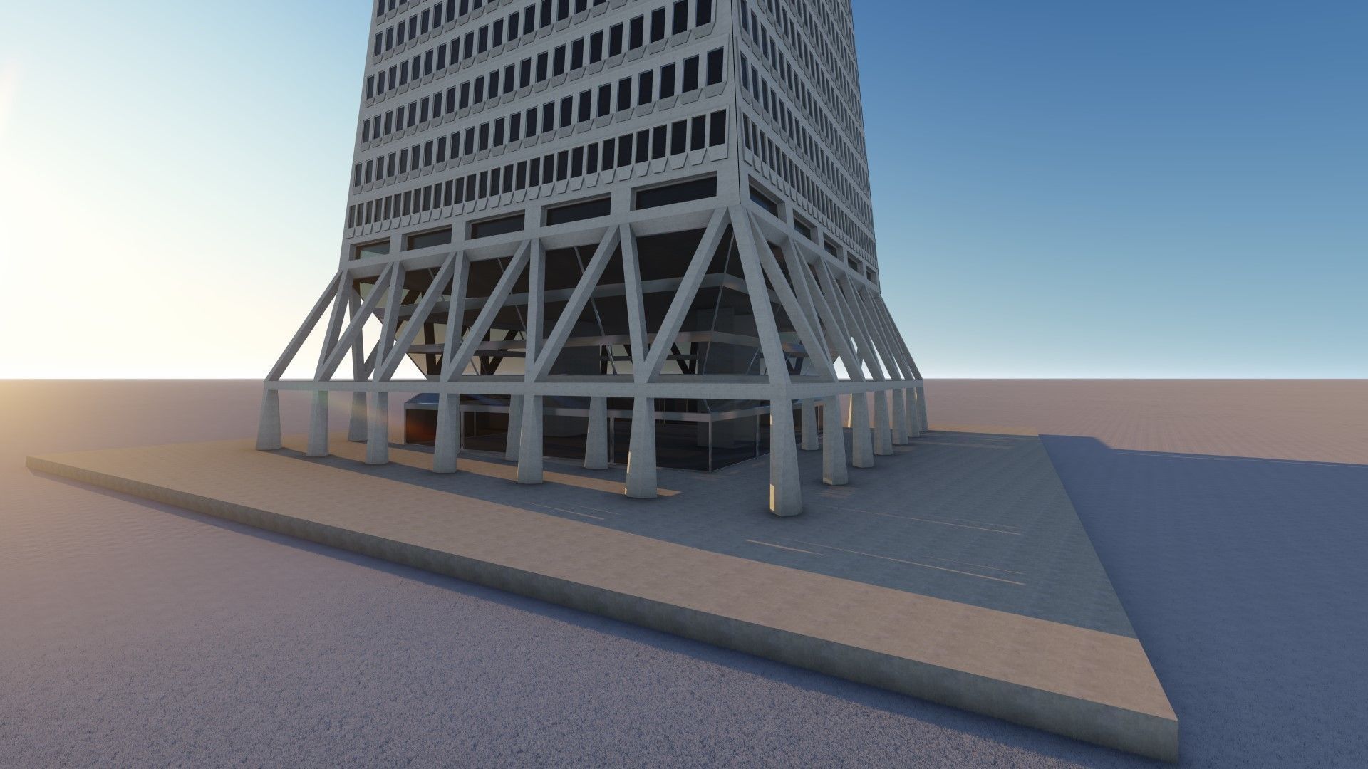 The Transamerica Building 3D model | CGTrader