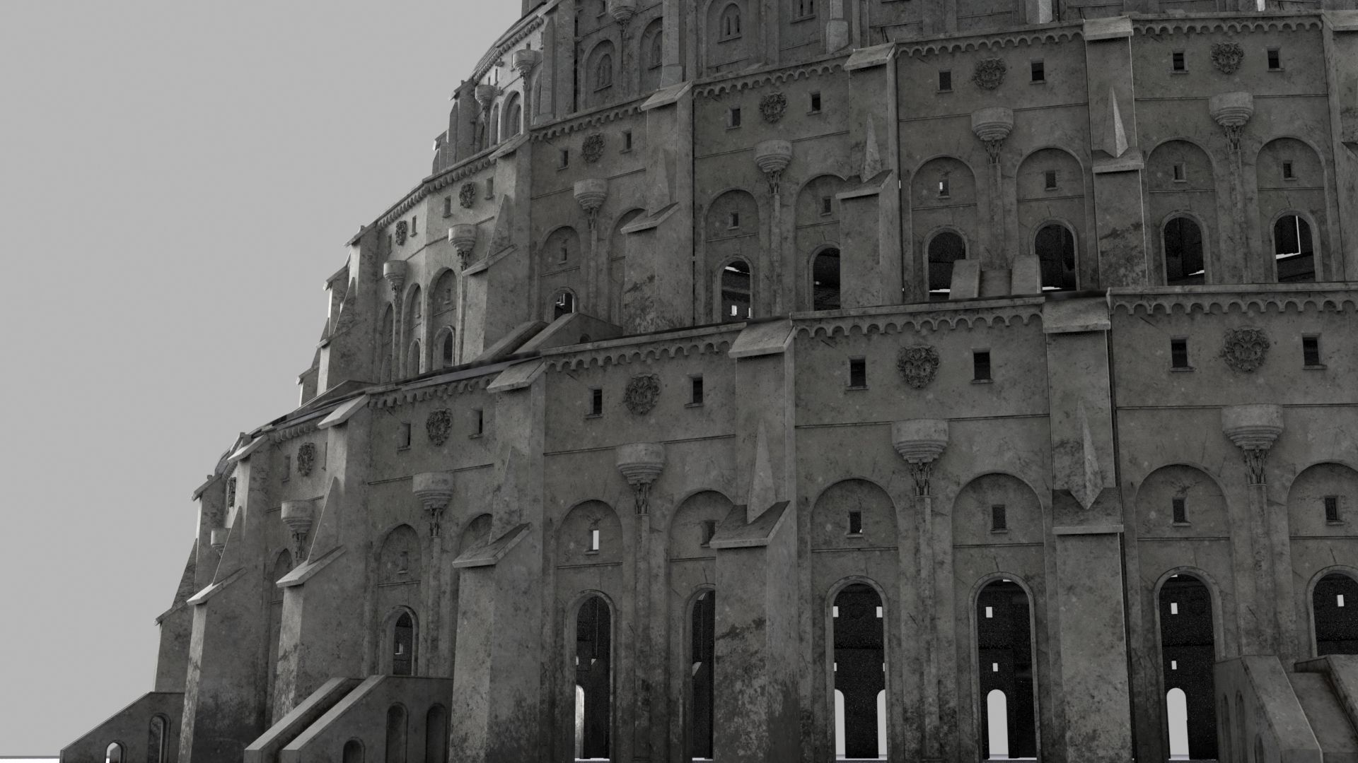 Tower of Babel 3D model | CGTrader