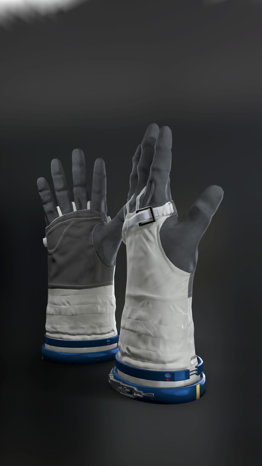 3D model Space gloves VR / AR / low-poly | CGTrader