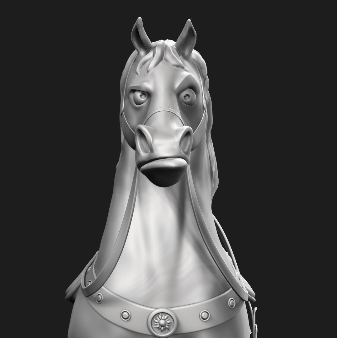 Maximus from Tangled 3D model 3D printable | CGTrader