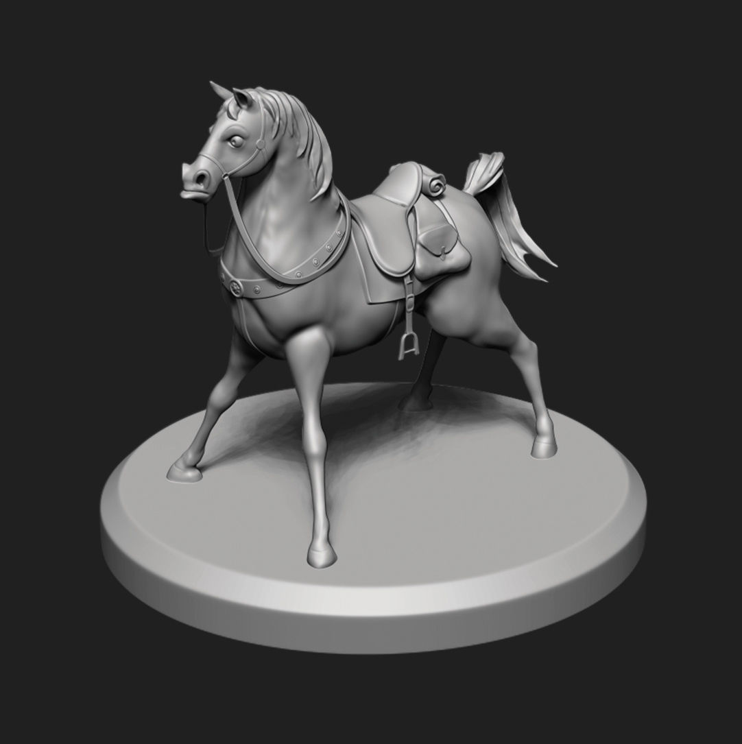Maximus from Tangled 3D model 3D printable | CGTrader