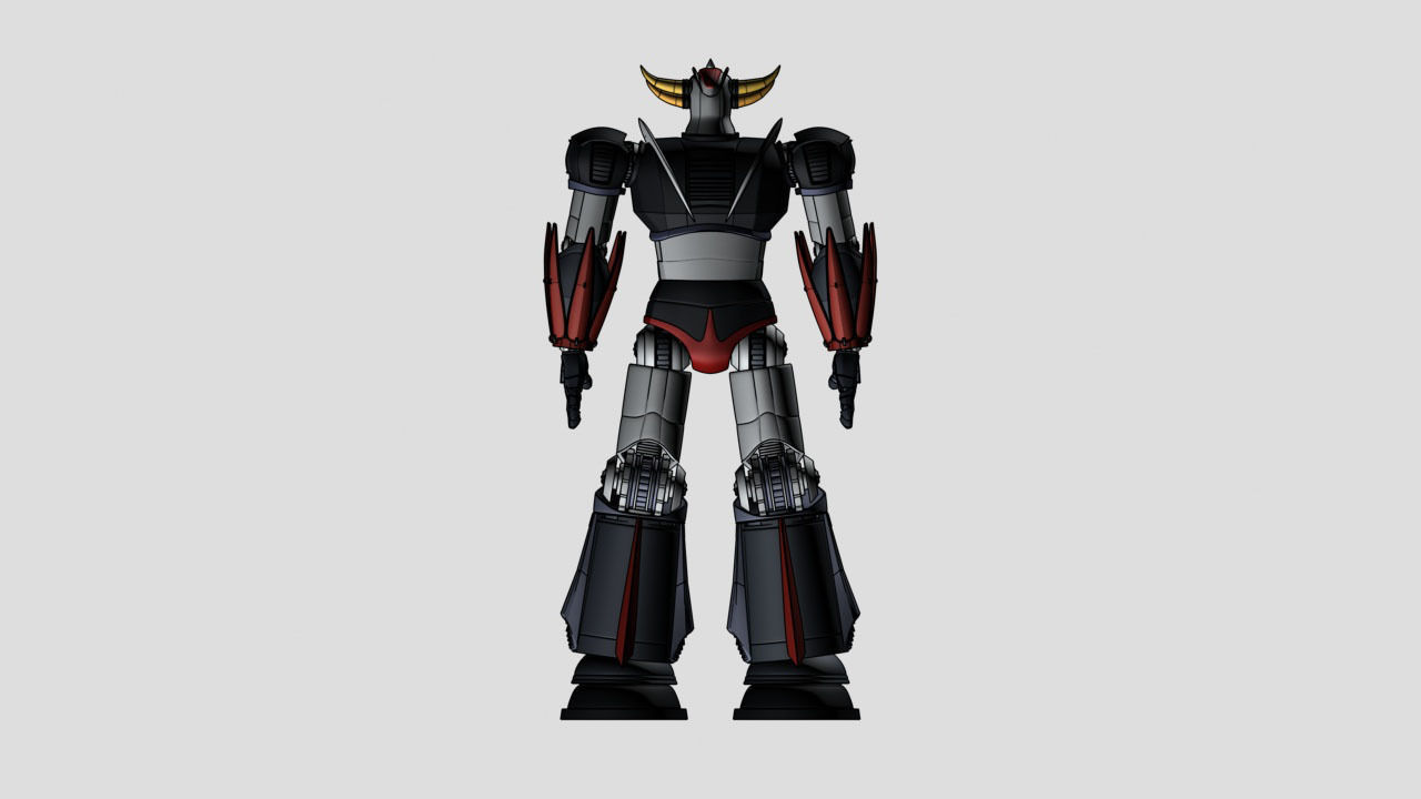 Grendizer 3D model 3D model rigged | CGTrader