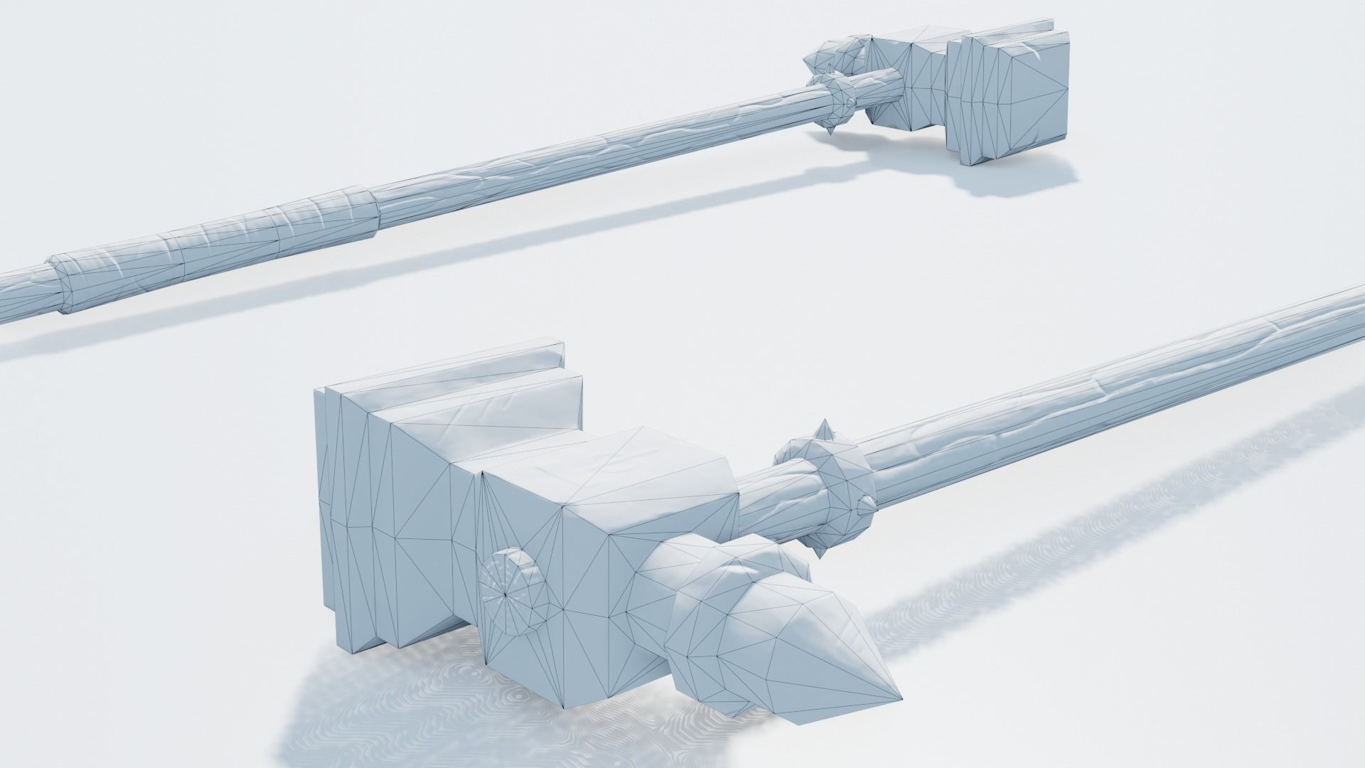 3D model Handpainted Fantasy Mallet VR / AR / low-poly | CGTrader