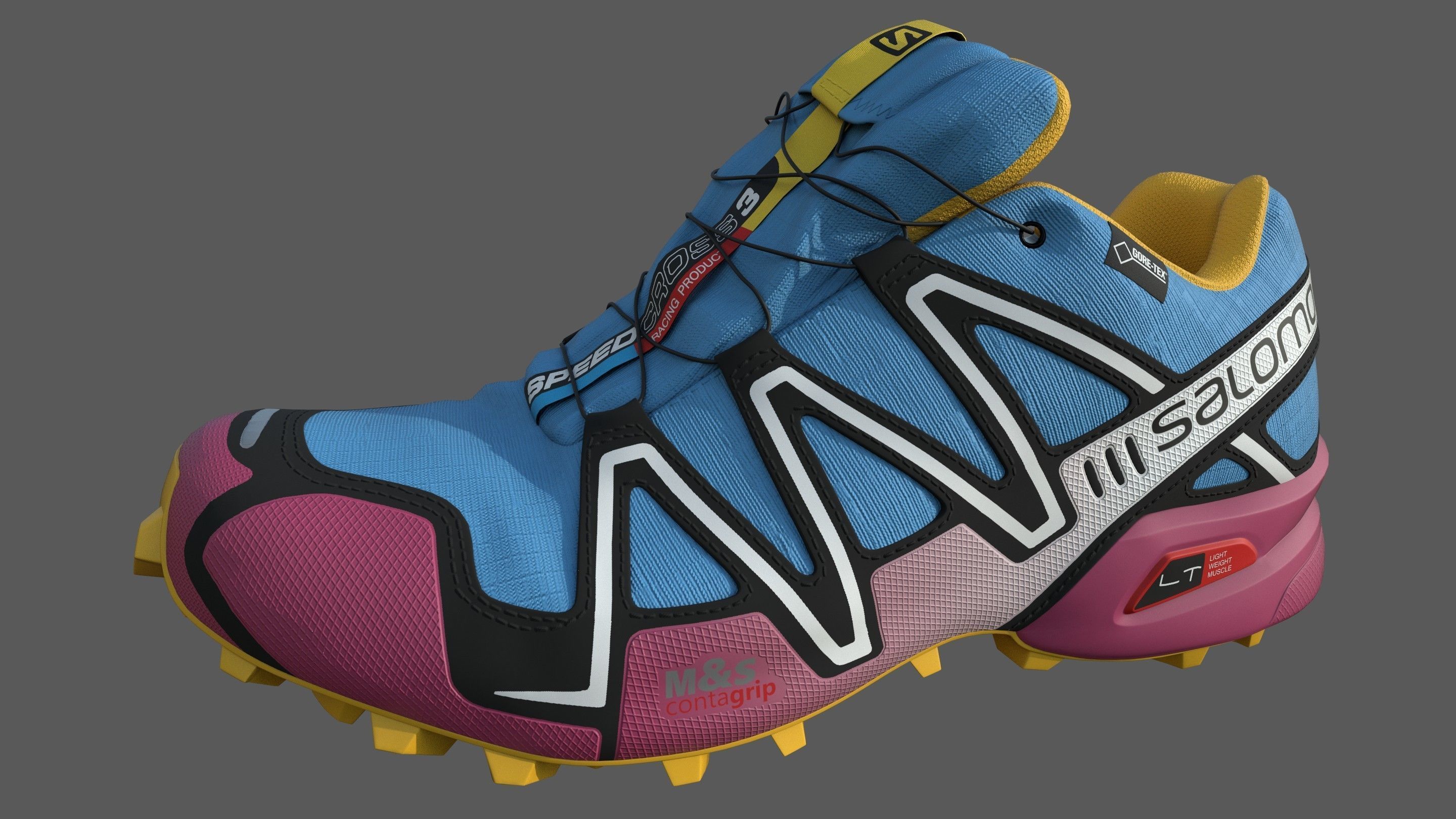 Speedcross 3 livery pack 01 for woman Texture | CGTrader