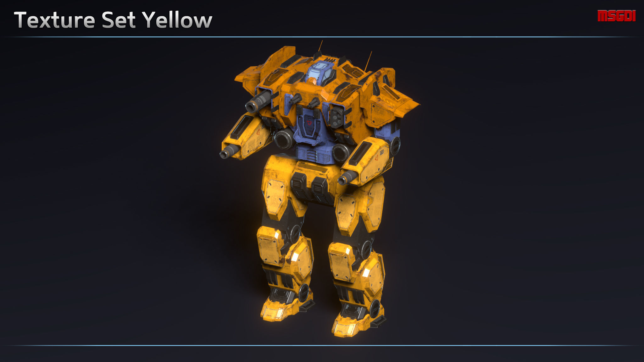 Medium Mech Collection I VR / AR / low-poly | CGTrader
