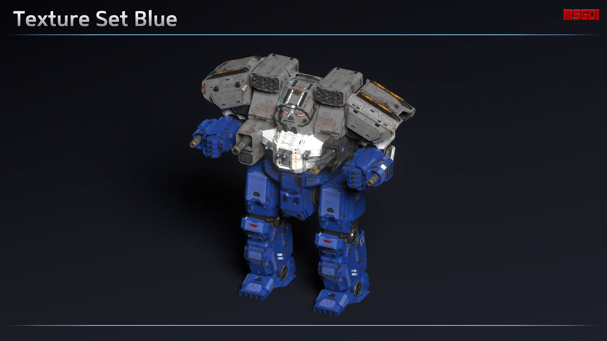 Assault Mech Collection I VR / AR / low-poly | CGTrader