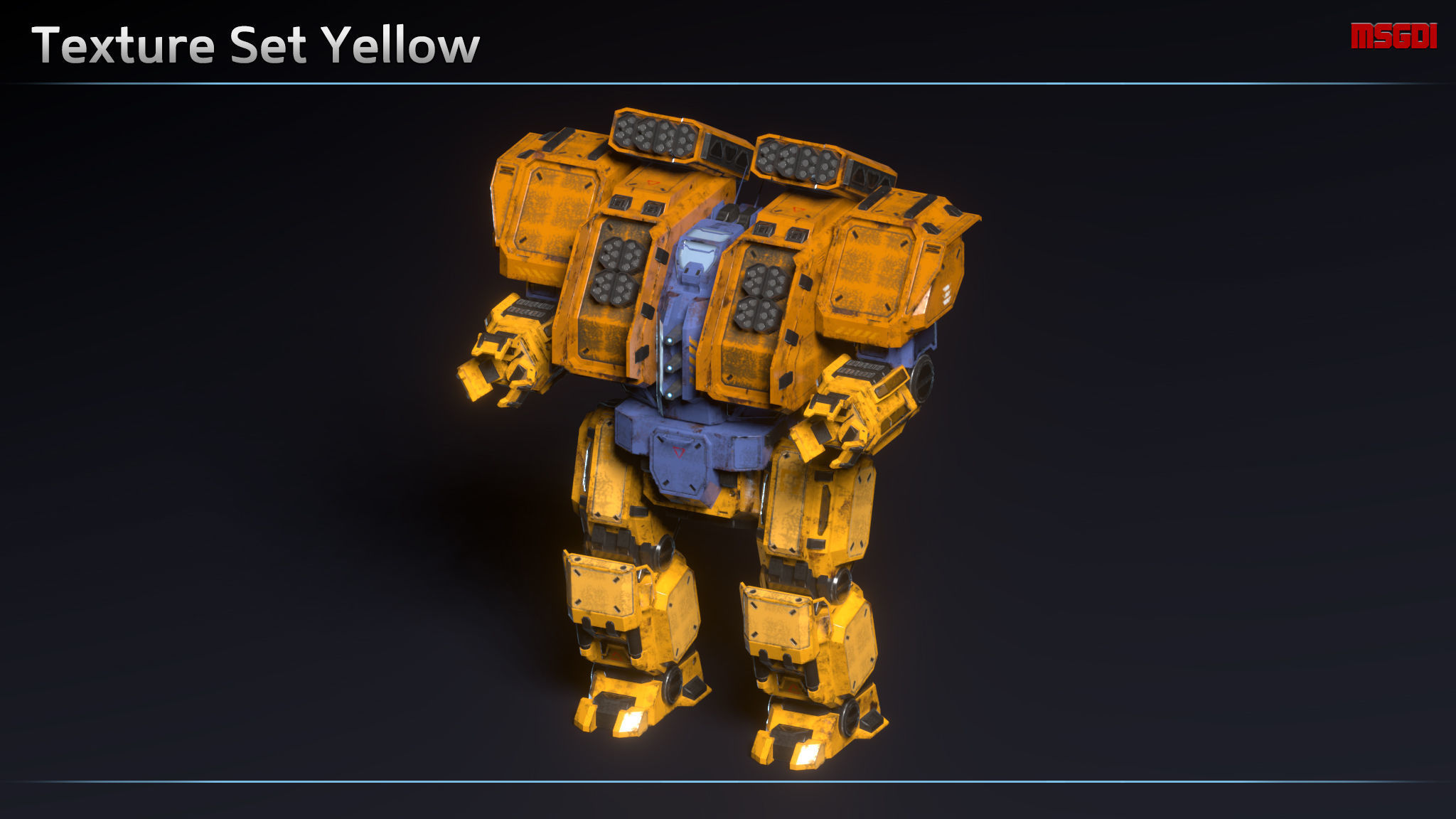 Assault Mech Collection I VR / AR / low-poly | CGTrader