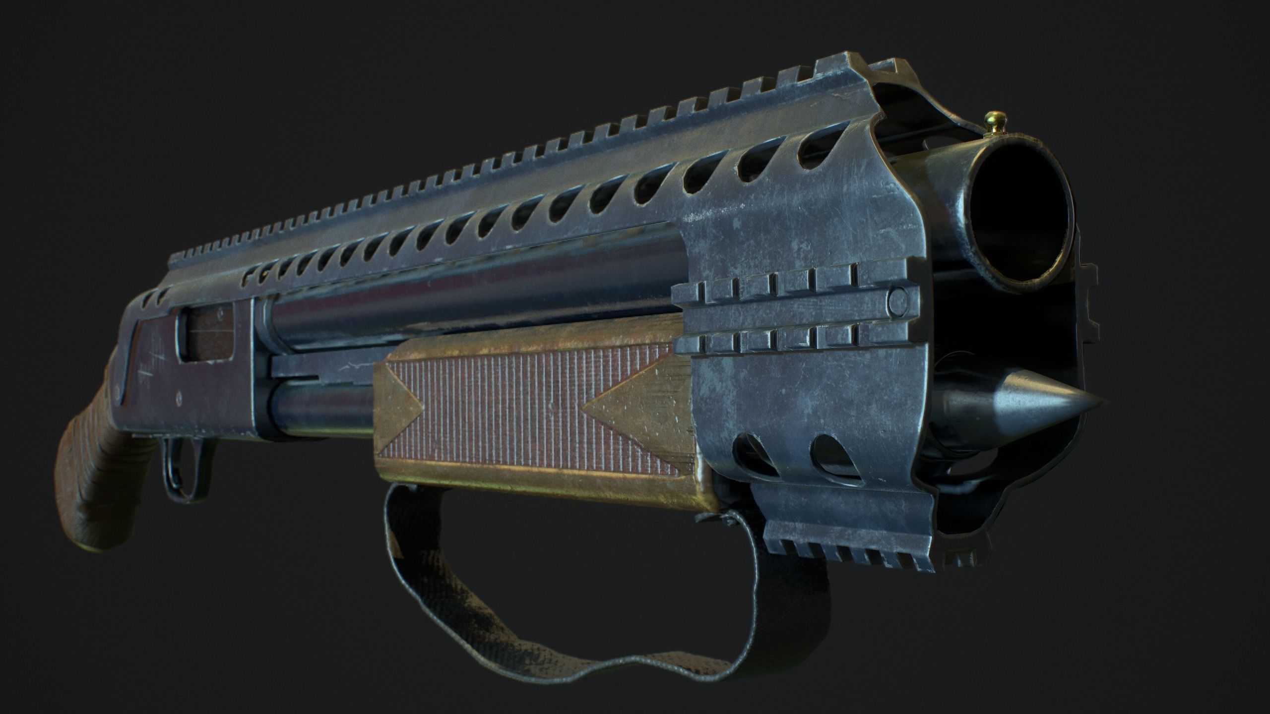 3D model Shotgun Mossberg Shockwave VR / AR / low-poly | CGTrader