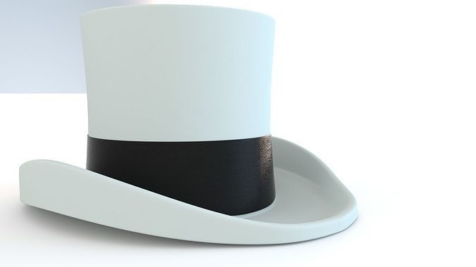 Top Hat 3D model | CGTrader