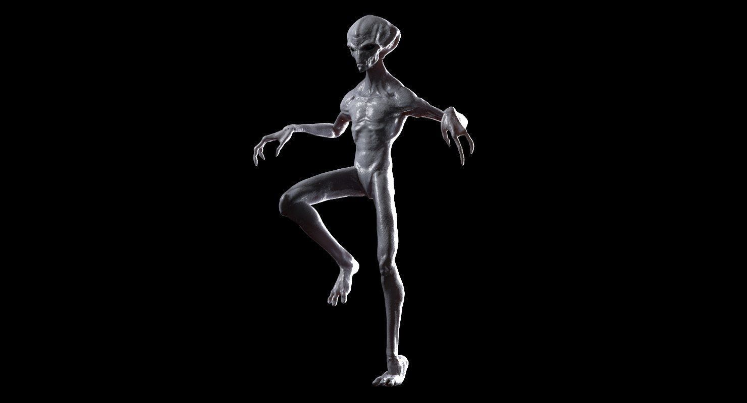 3D model Alien VR / AR / low-poly | CGTrader