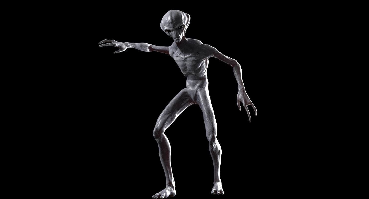 3D model Alien VR / AR / low-poly | CGTrader