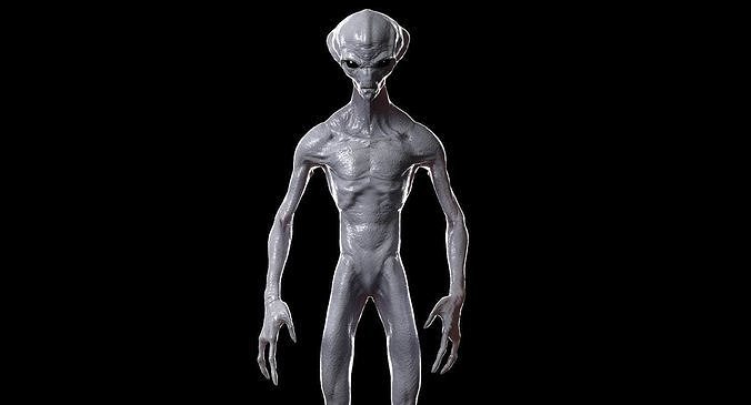 3D model Alien VR / AR / low-poly | CGTrader