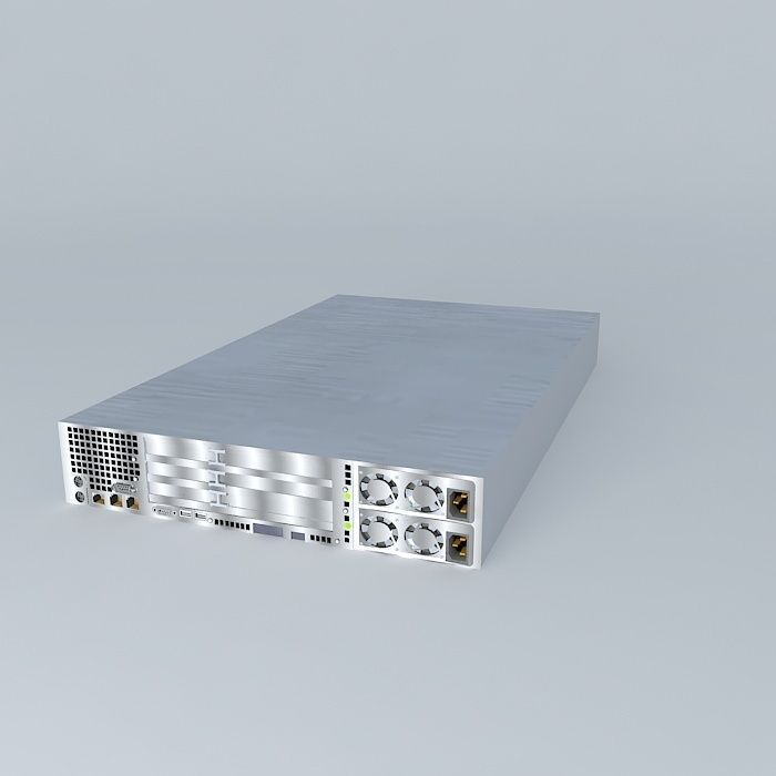 Intel Sr2500 server 3D model | CGTrader