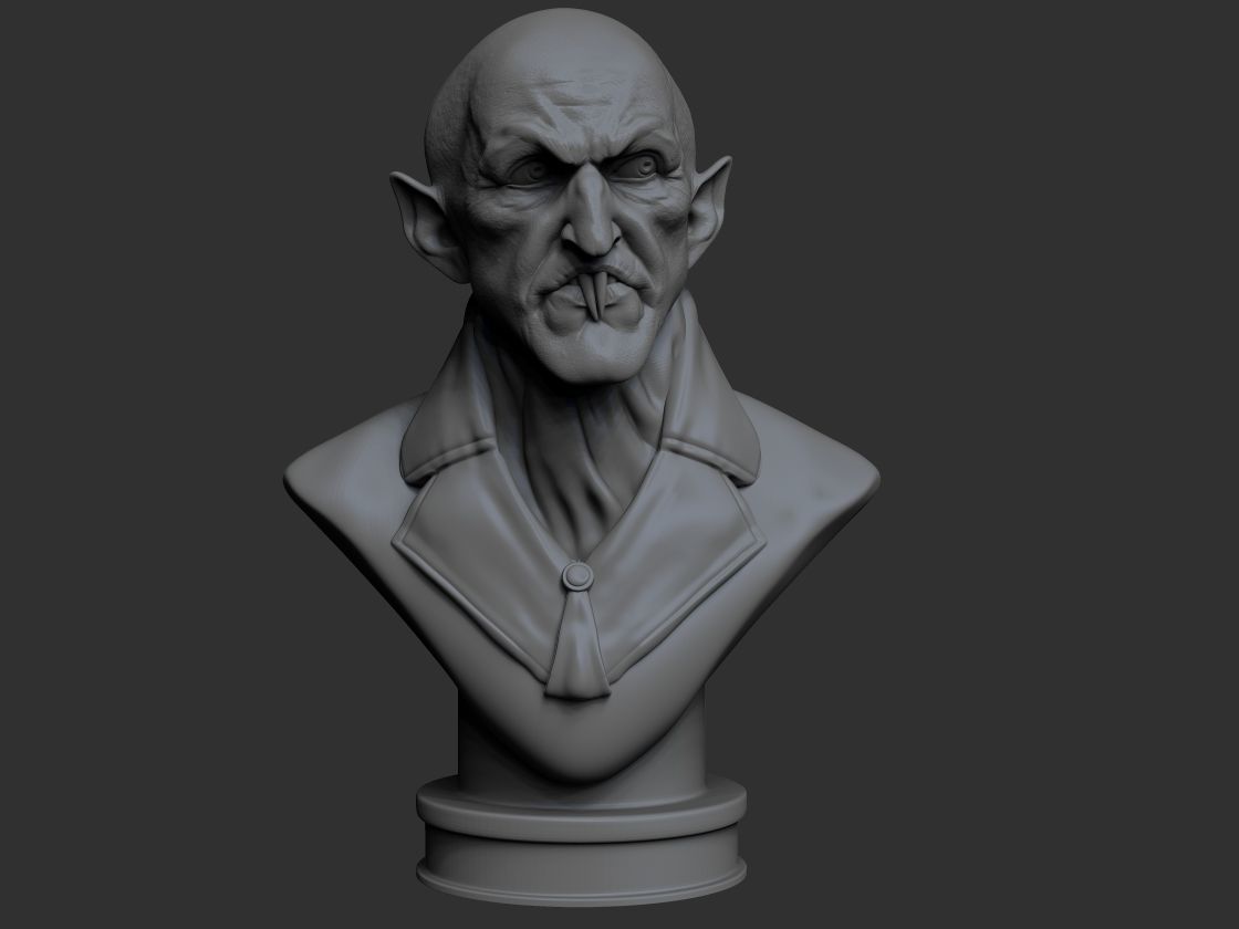 Nosferatu 3D model 3D printable | CGTrader