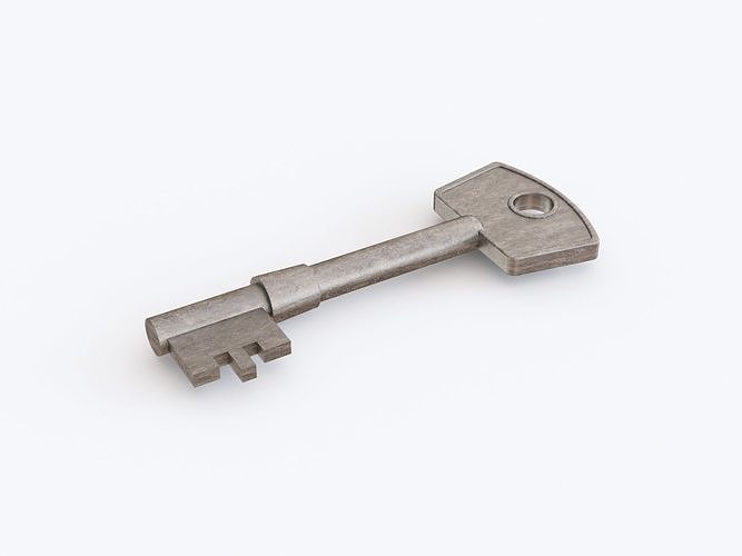 Key 22 3D model | CGTrader