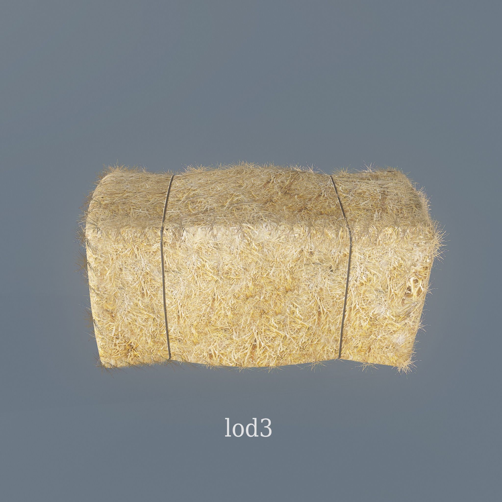 3D model Hay Bale VR / AR / low-poly | CGTrader