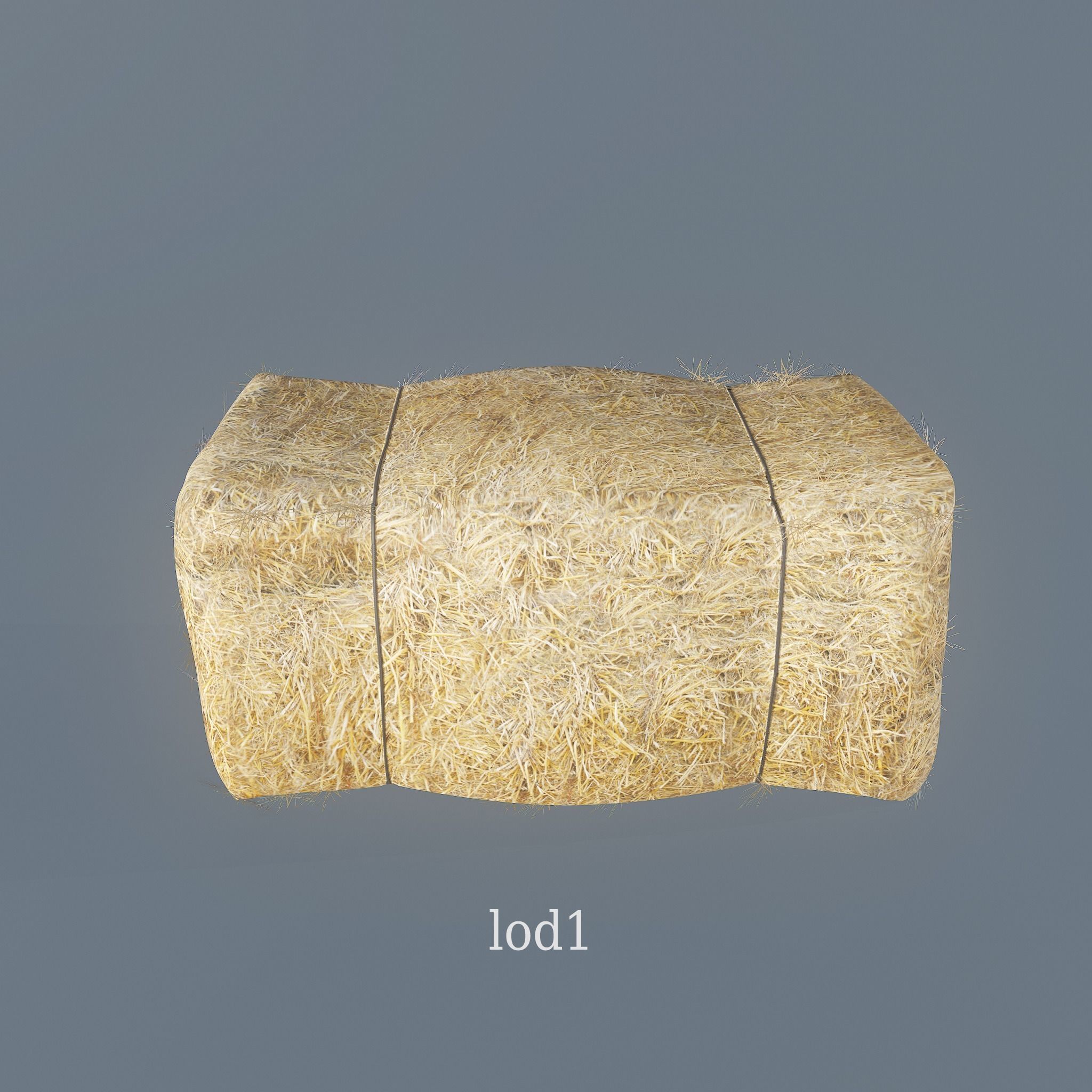 3D model Hay Bale VR / AR / low-poly | CGTrader