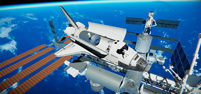 3D model Unity HDRP Nasa Collection VR / AR / low-poly rigged | CGTrader