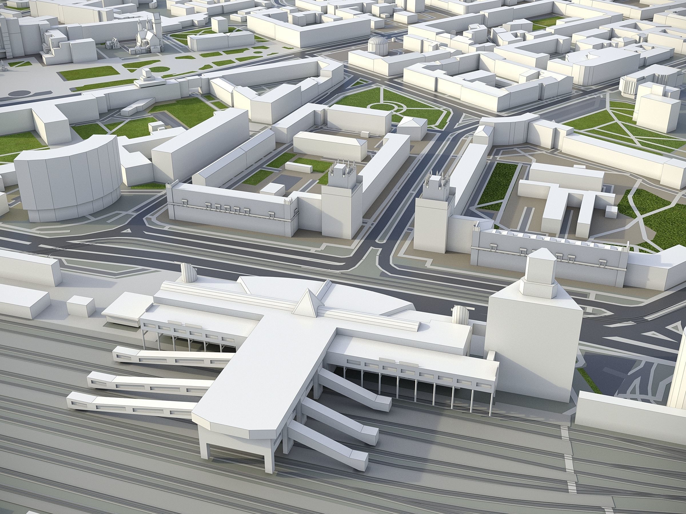 3D model Minsk VR / AR / low-poly | CGTrader