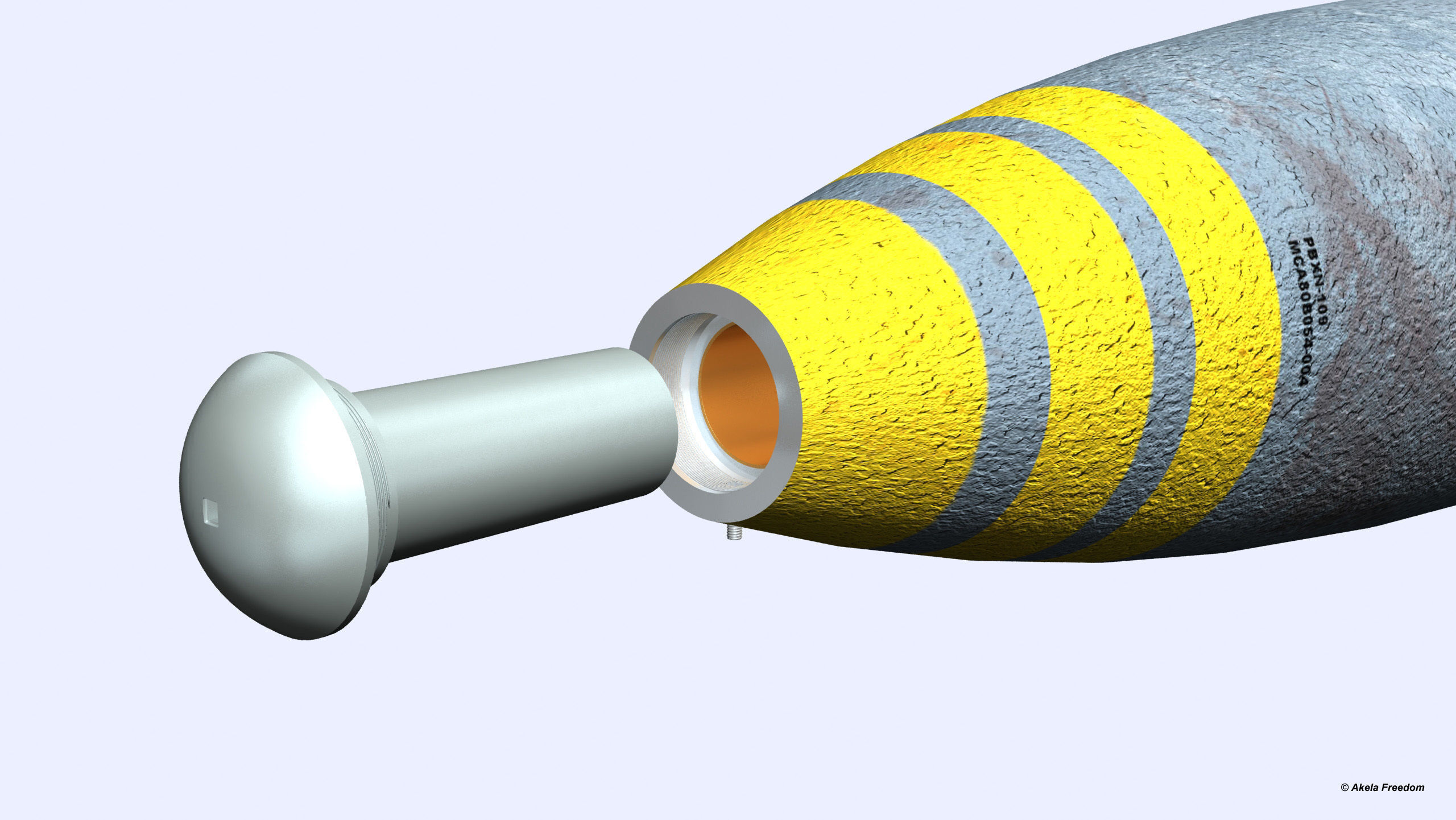 MK-84 Bomb 3D model | CGTrader