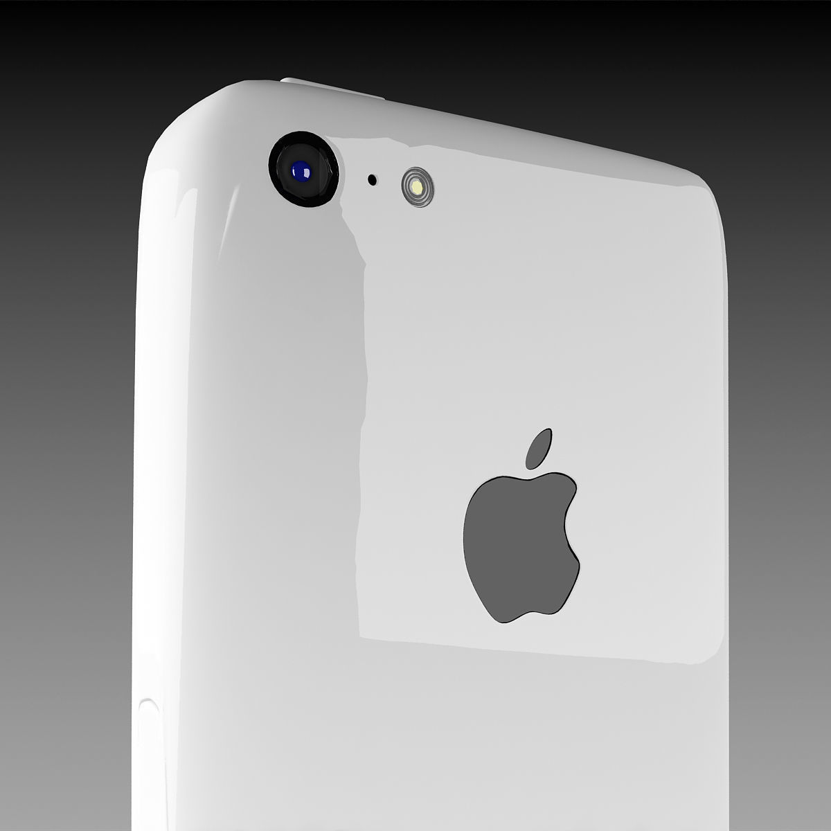 Apple iPhone 5c White 3D model | CGTrader