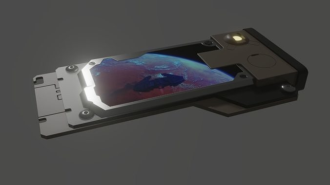 Sci-Fi DataPad 3D model | CGTrader