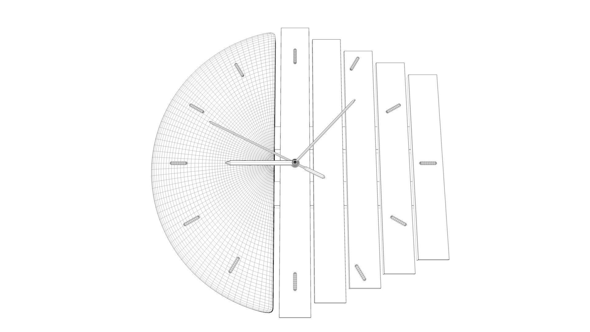 Clock Design 1 3D model | CGTrader