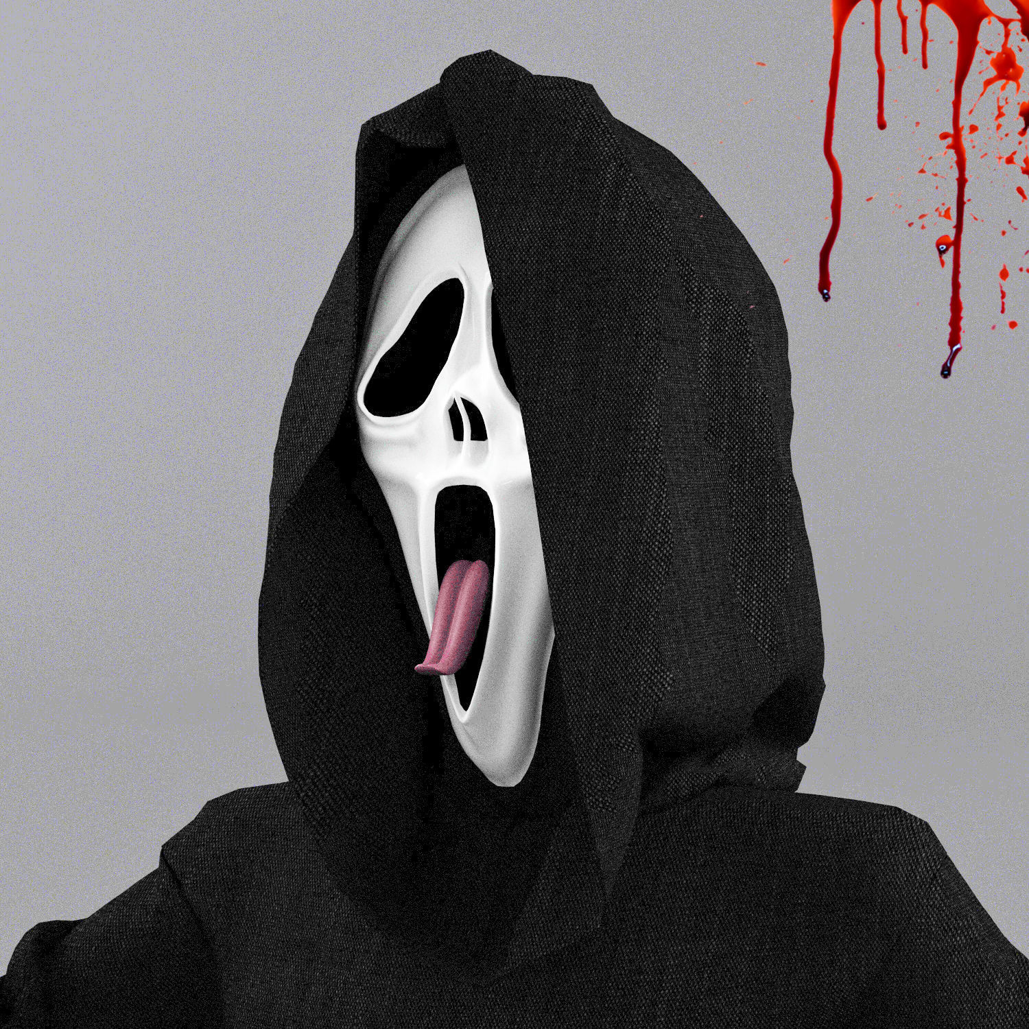 Character Ghost Face 3D model | CGTrader