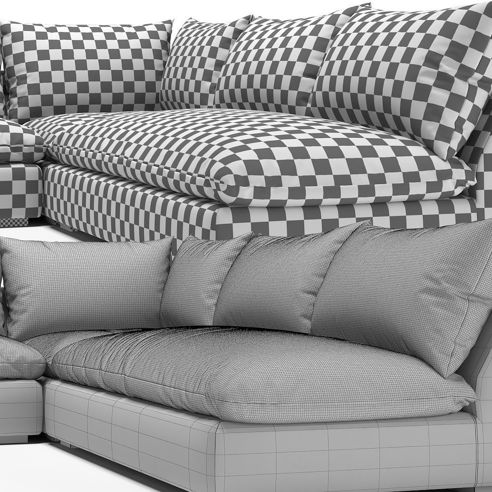 Winda Modern Classic Charcoal 3D model | CGTrader