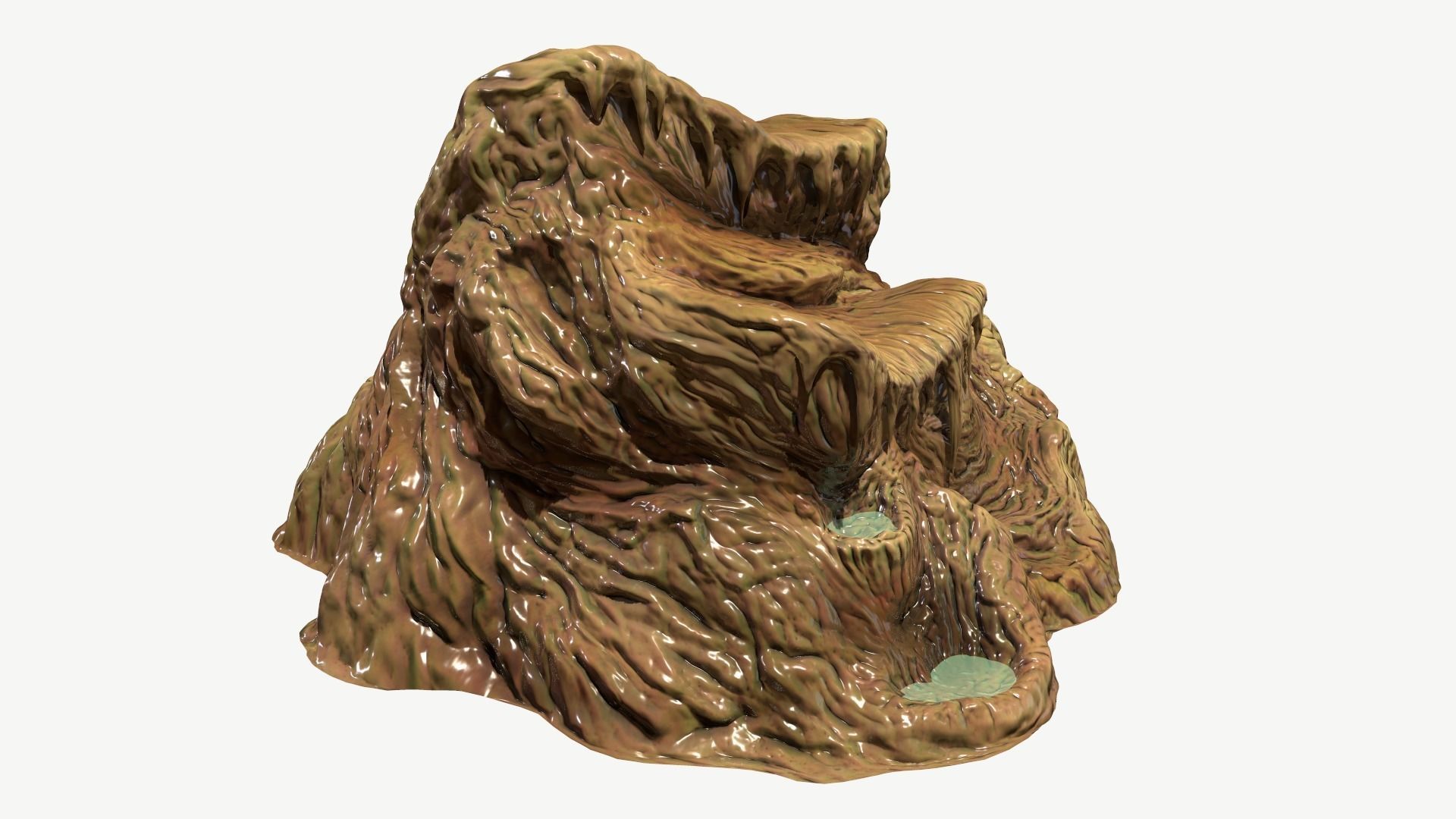 3D model Cave Stalagmites 05 VR / AR / low-poly | CGTrader