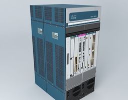 Cisco 7606s Router 3D Model MAX OBJ 3DS FBX STL DAE | CGTrader.com