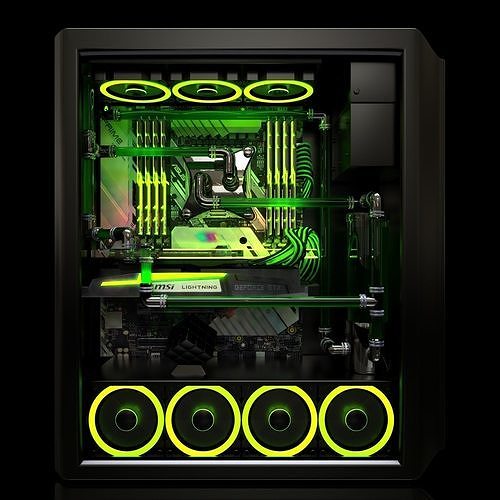 Power PC 3D model | CGTrader