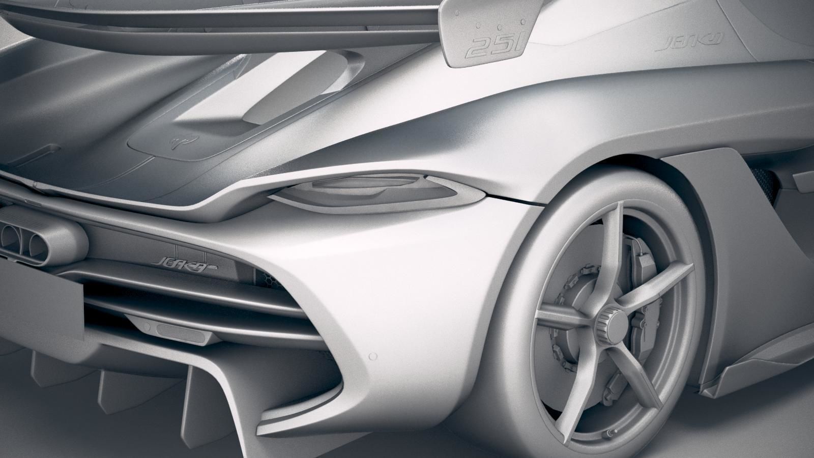 Koenigsegg Jesko 2020 3D model | CGTrader