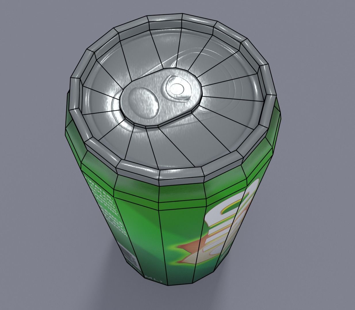 3D model Low and high poly can VR / AR / low-poly | CGTrader