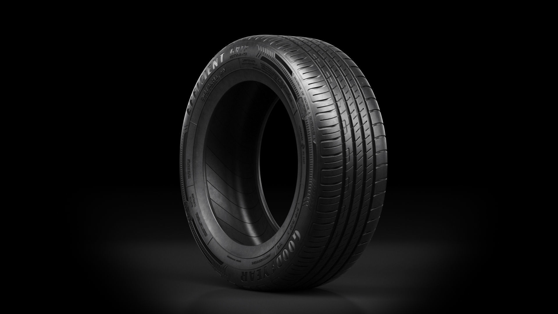 Tire R16 - Goodyear Efficient Grip Performance 3D model | CGTrader