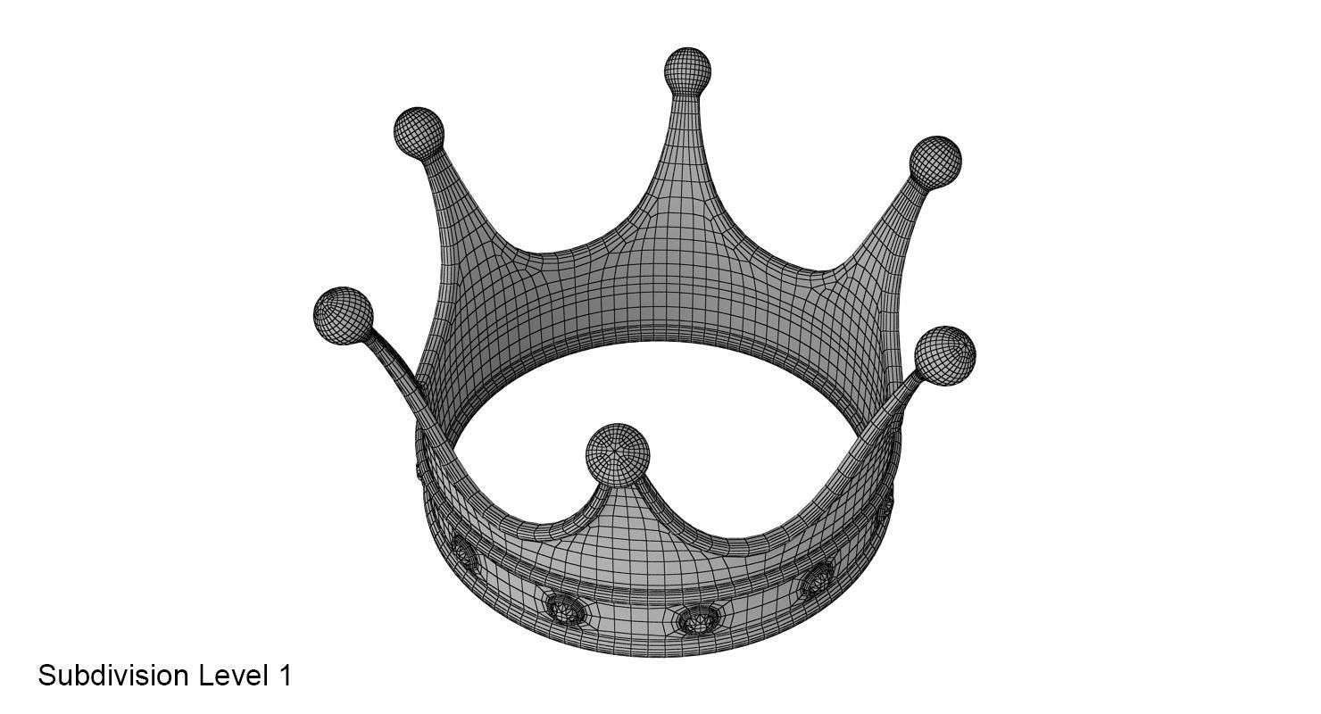 Crown 3D model | CGTrader