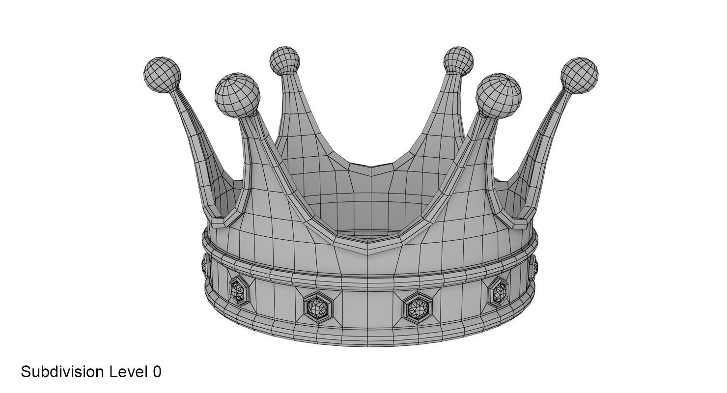 Crown 3D model | CGTrader