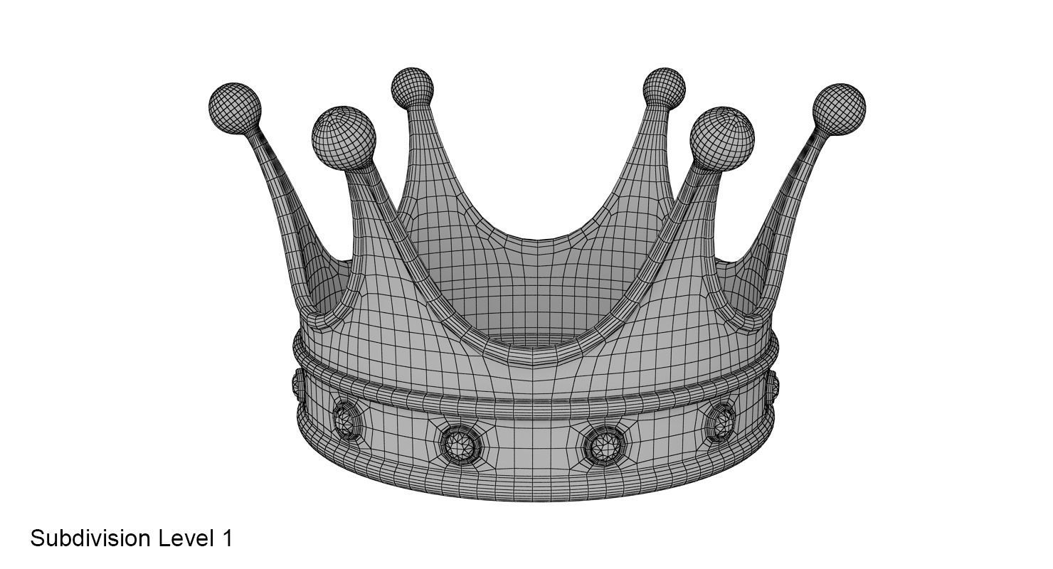 Crown 3D model | CGTrader