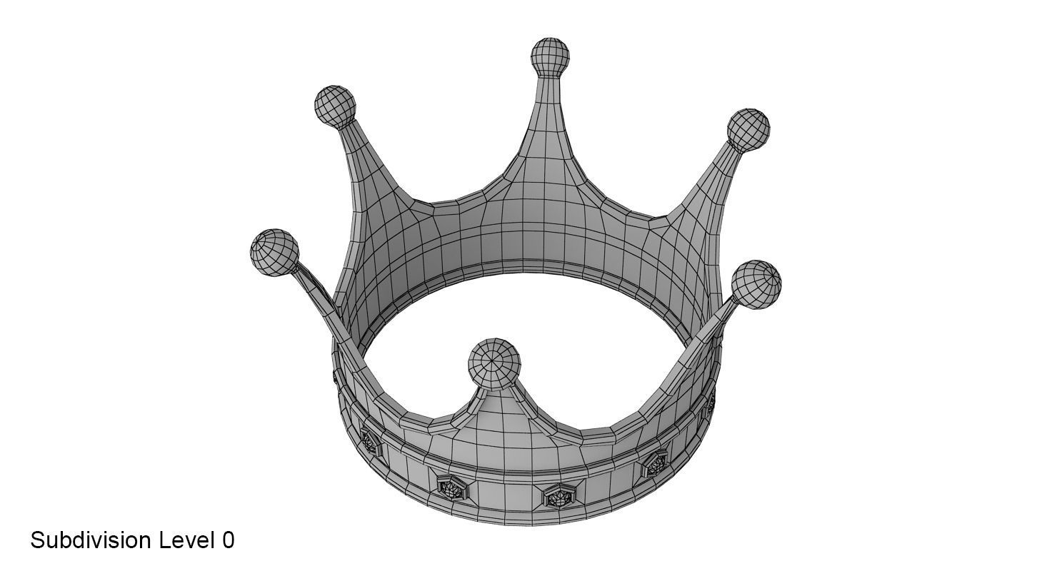 Crown 3D model | CGTrader