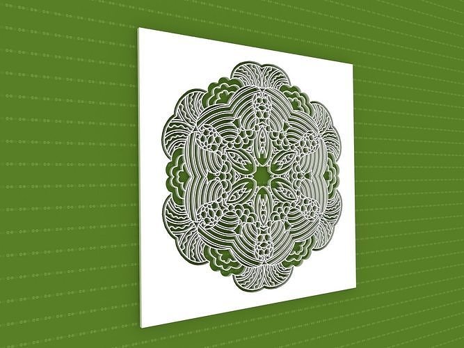 Mandala 3D model | CGTrader