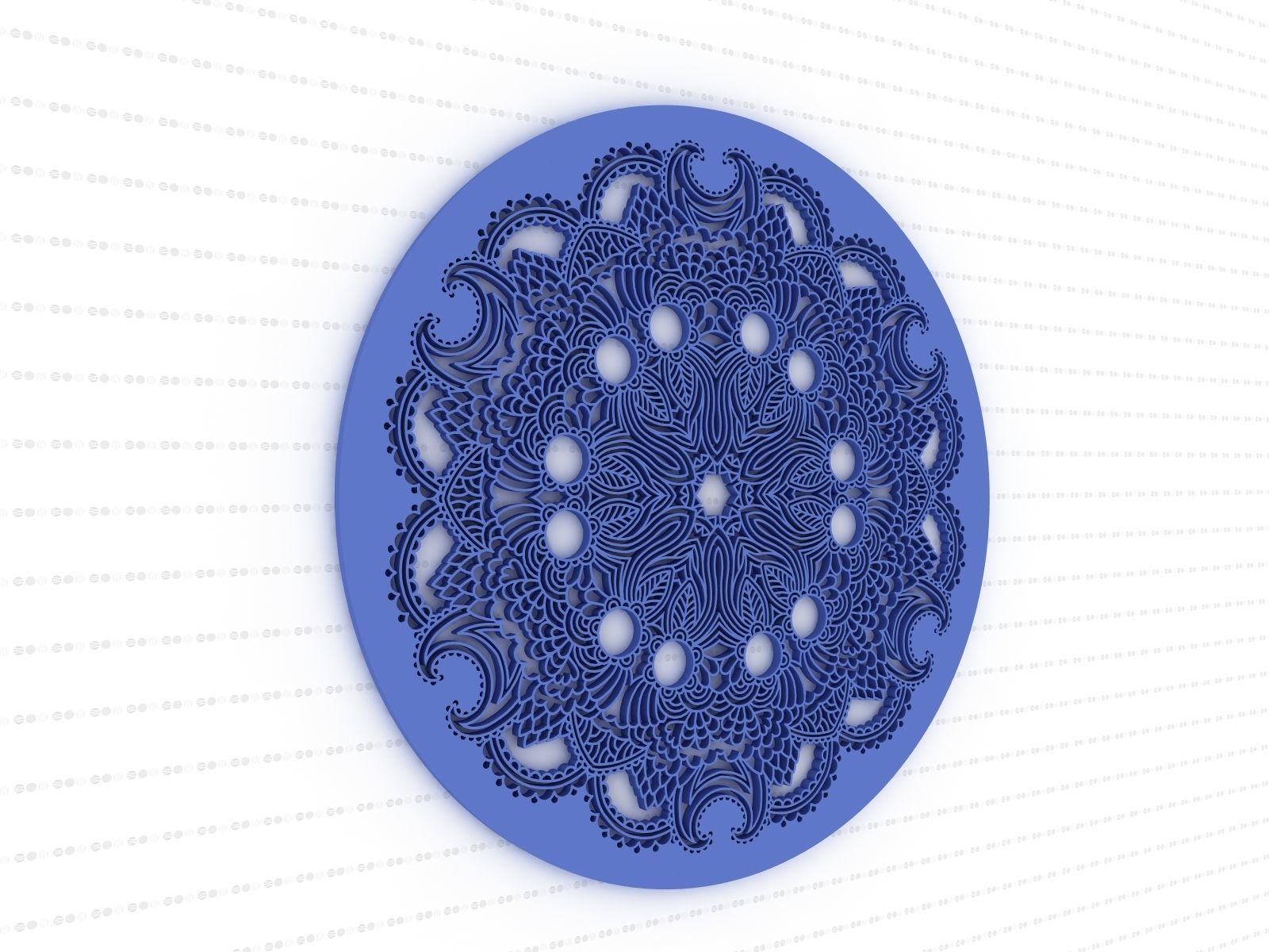 Mandala 3D model | CGTrader