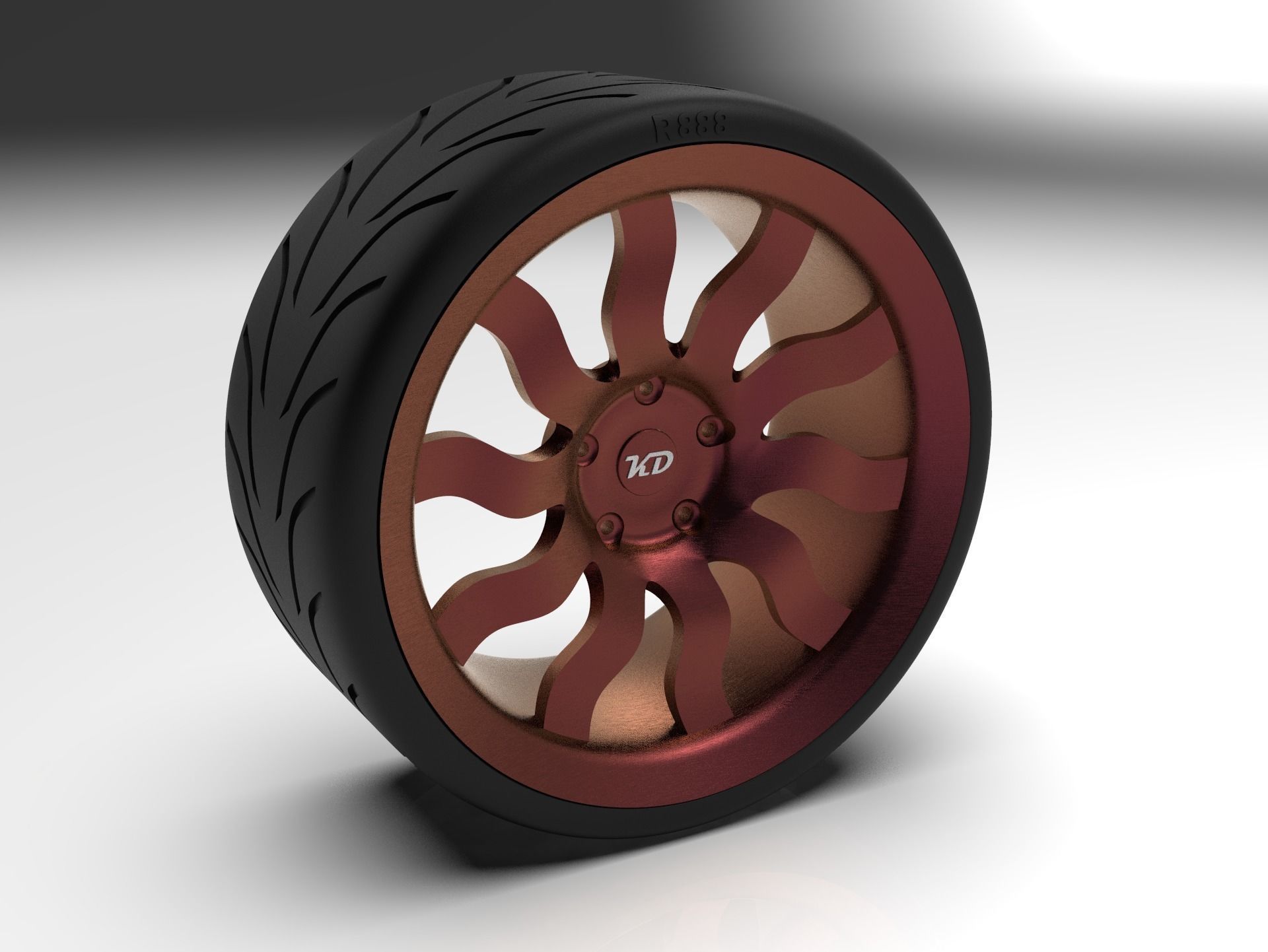 3D model Wheel Rim - 001 VR / AR / low-poly | CGTrader