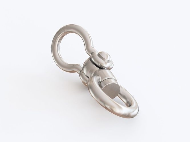 Shackle rotating ring 3D model | CGTrader