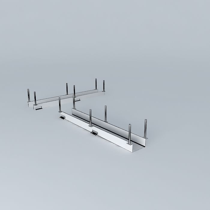 Fiber Optic Cable Tray 3D model | CGTrader