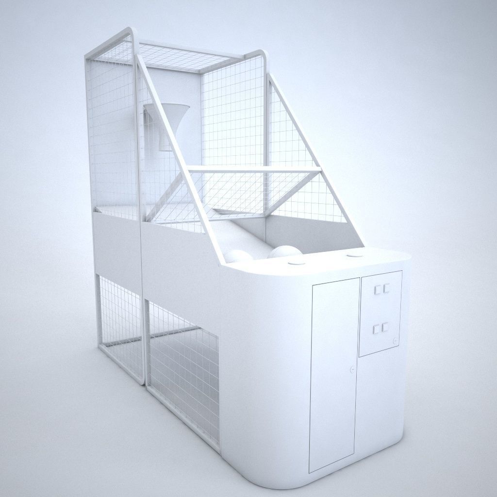 Basketball Machine 3D model | CGTrader