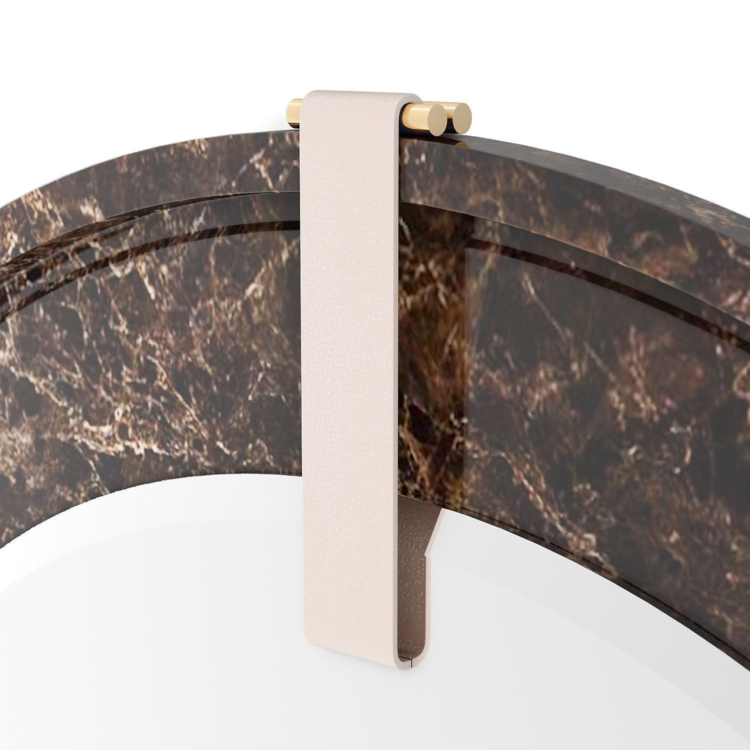 Turri ECLIPSE Round mirror 3D model | CGTrader