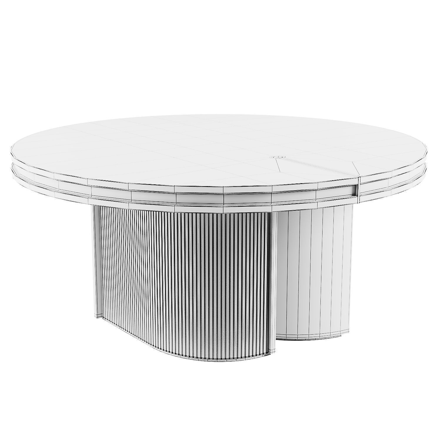 Turri ECLIPSE Round Table 3D model | CGTrader