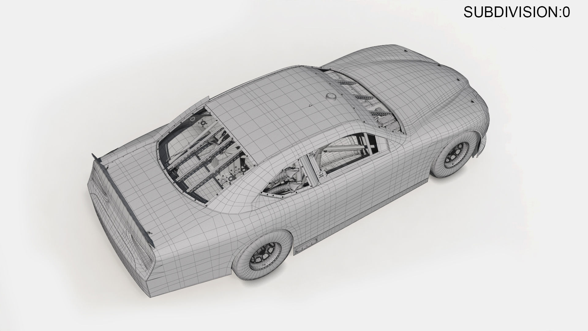 3D model Toyota Supra 2019 Nascar VR / AR / low-poly | CGTrader